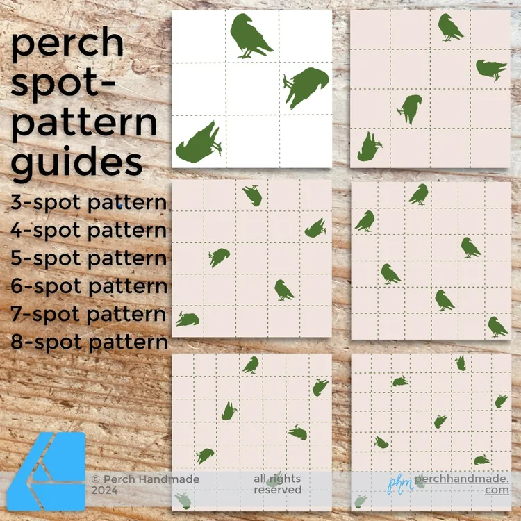 Perch Spot-Pattern Guides for Procreate — Perch Handmade