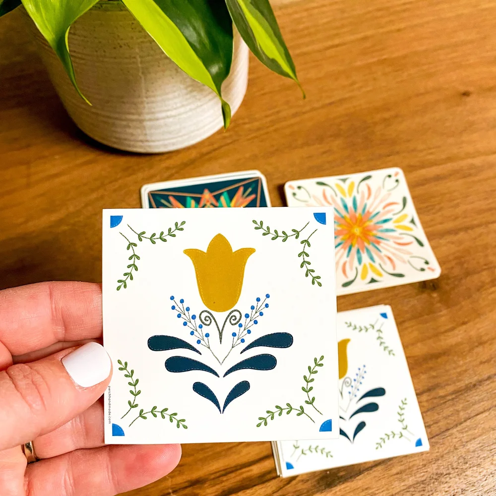 Road Less Traveled Sticker — Perch Handmade