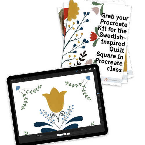 Falling for Patterns: Cozy Procreate Creations — Perch Handmade