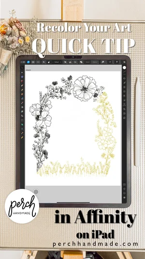 Quick Tip in Affinity Designer: Change Color with Recolor Adjustment on ...