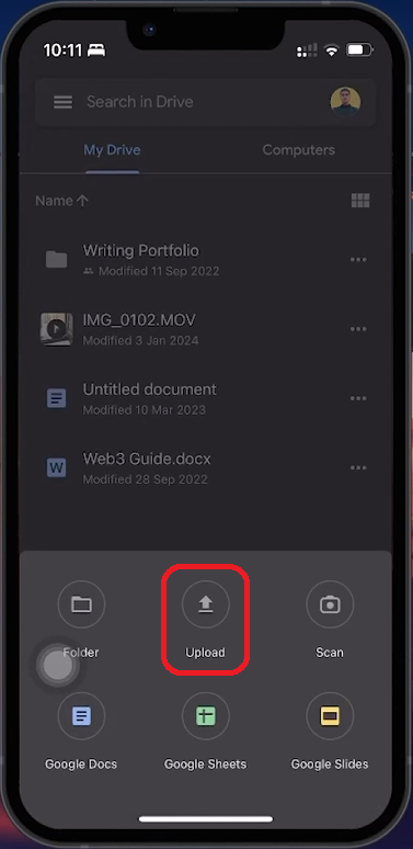 Upload Video to Google Drive using iPhone - Tutorial — Tech How