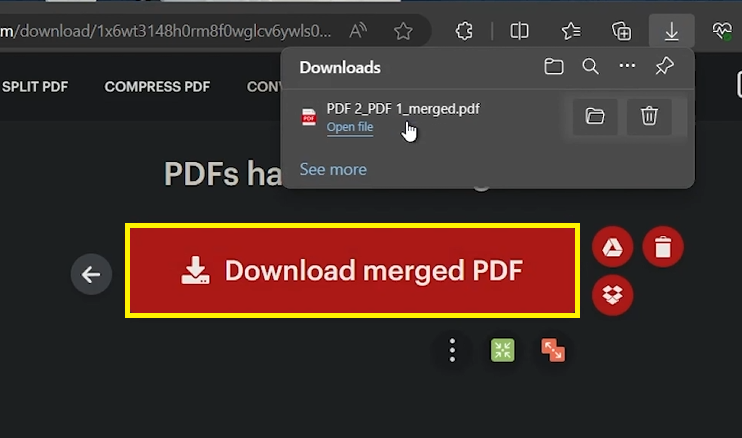 How To Merge PDF Files Into One - Combine PDF Files Guide — Tech How