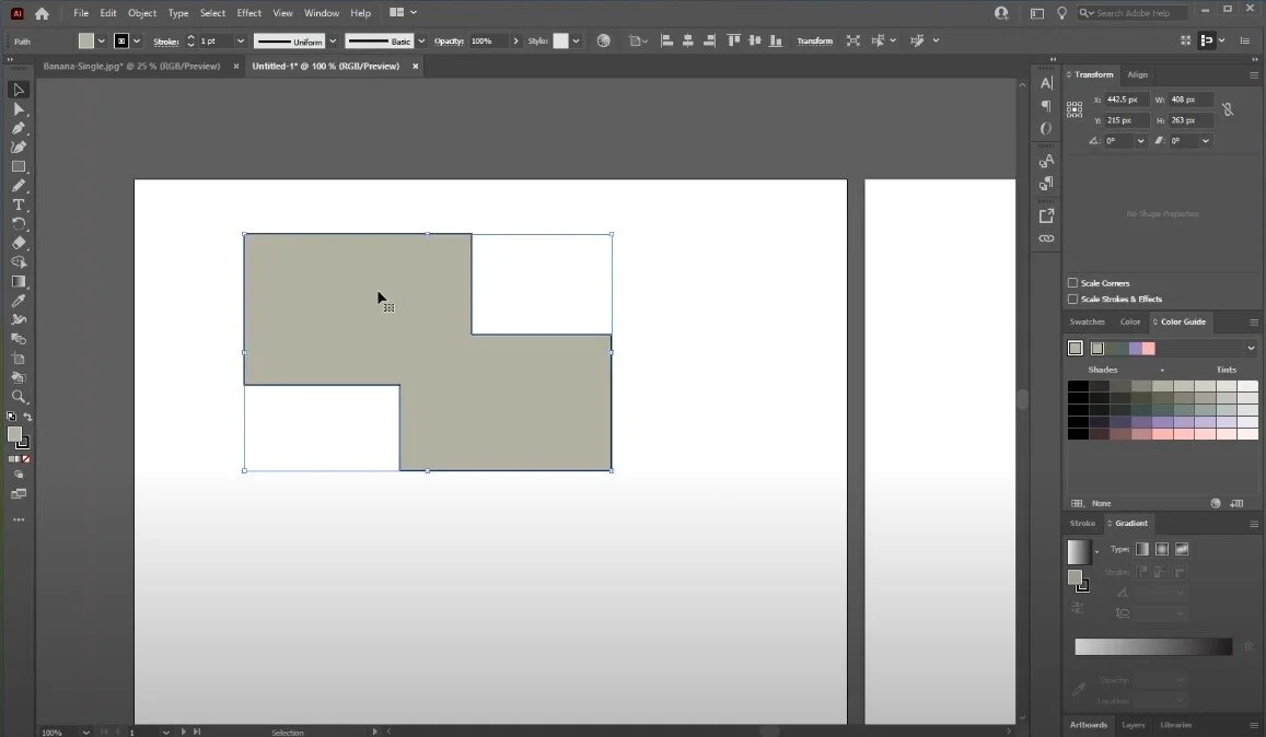 Adobe Illustrator - How To Combine shapes — Tech How
