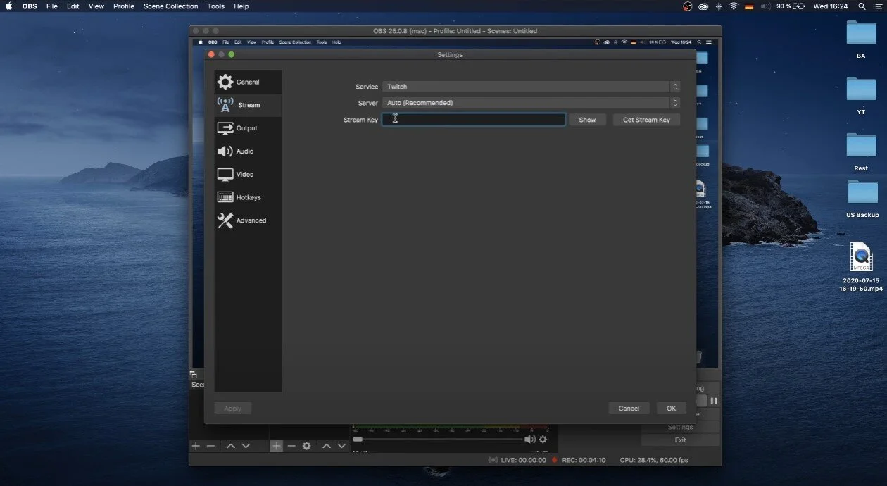 How To Stream & Record with OBS Studio on Mac OS – Complete Guide ...