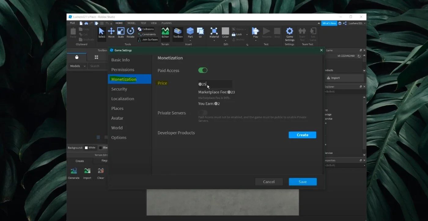 How To Make Your Roblox Game Cost Robux — Tech How
