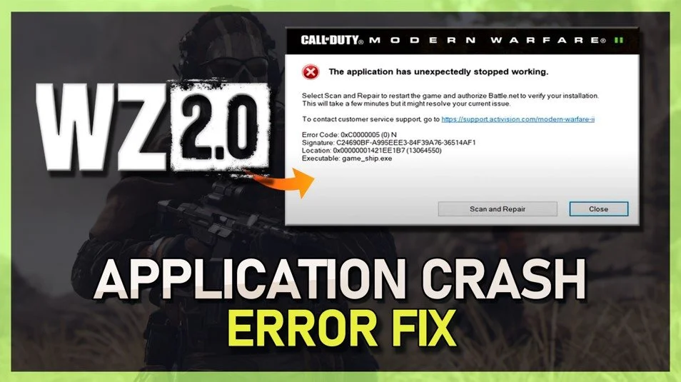 Fix Warzone 2 Error “Application Unexpectedly Stopped Working” on PC — Tech How
