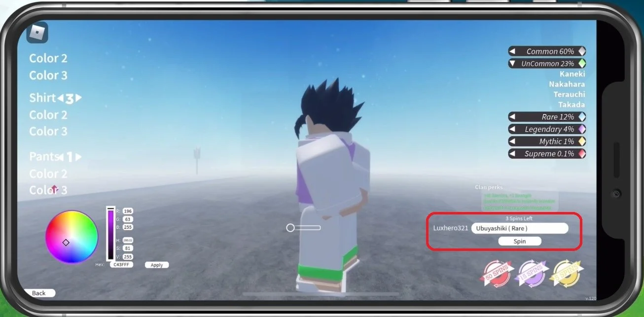 Project Slayers - How To Customize Character — Tech How