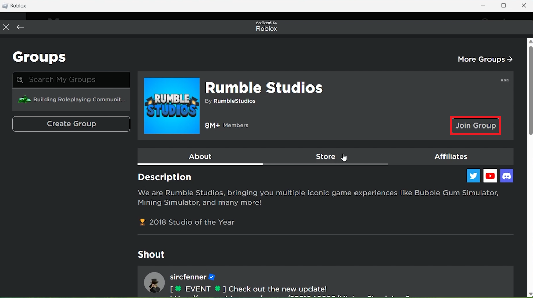 How To Join And Leave Groups On Roblox Tutorial Tech How