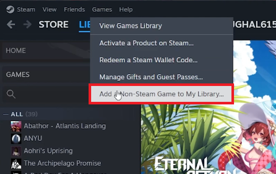 How To Add Epic Games to Your Steam Games Library — Tech How