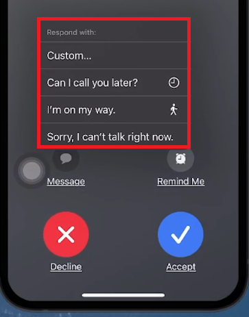 How To Change “Slide to Answer” to “Accept or Decline” for iPhone Call ...
