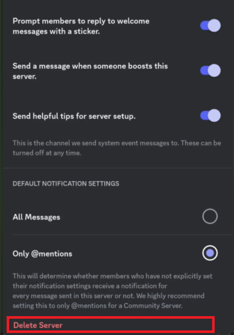 How To Delete A Discord Server (PC and Mobile) - Tutorial — Tech How