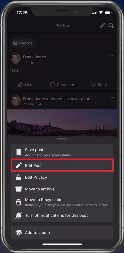 Unable To Edit Facebook Post on iPhone Fix — Tech How