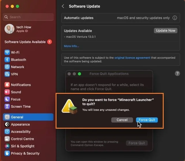 Mac OS Ventura Update Error - Installation Failed Fix — Tech How