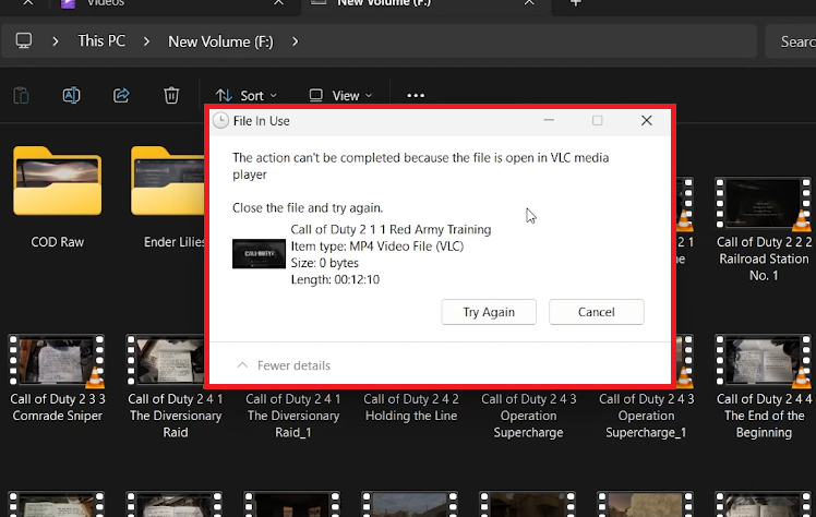 Fix “The Action Cannot Be Completed Because The File Is Open In Another Program” — Tech How