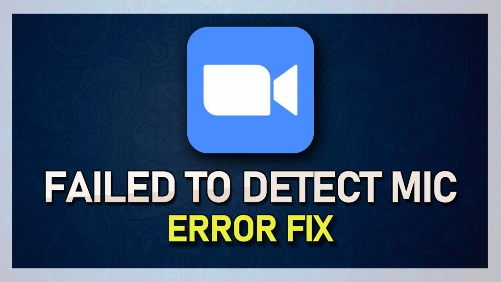 Fix Zoom Mic Not Working - Failed To Detect Microphone Error — Tech How Fix Zoom Mic Not Working - Failed To Detect Microphone Error — Tech How