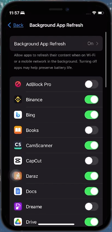 How To Enabledisable Background App Refresh On Iphone — Tech How