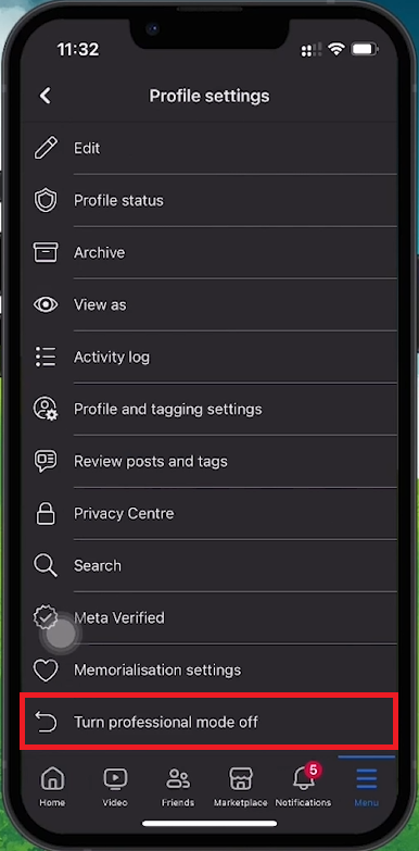 How To Disable Professional Mode On Facebook — Tech How