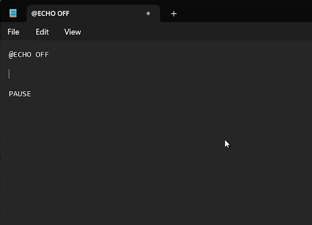 How To Create A Batch Bat File On Windows — Tech How