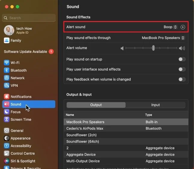 How To Adjust Mac OS System and Alert Sounds — Tech How
