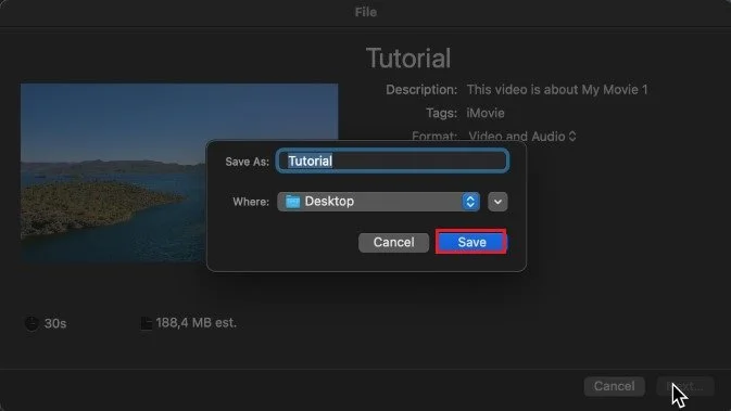 iMovie - Best Export Settings - High Quality and Fast Rendering — Tech How