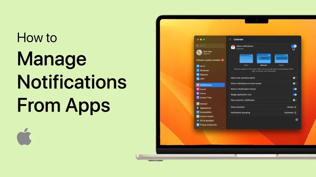 How To Manage Notifications for Apps on Mac OS Ventura — Tech How