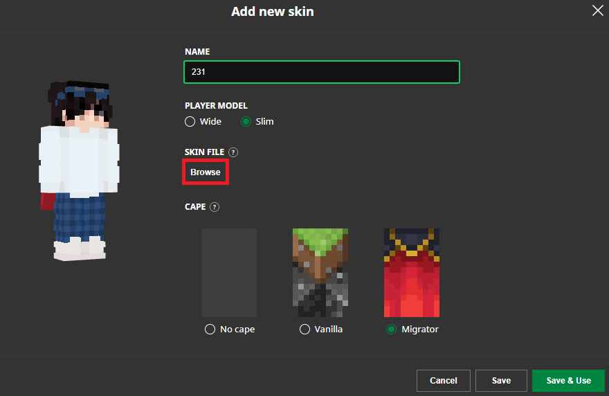 Custom Skin Minecraft Java | How To Get a New Minecraft Skin in Java ...