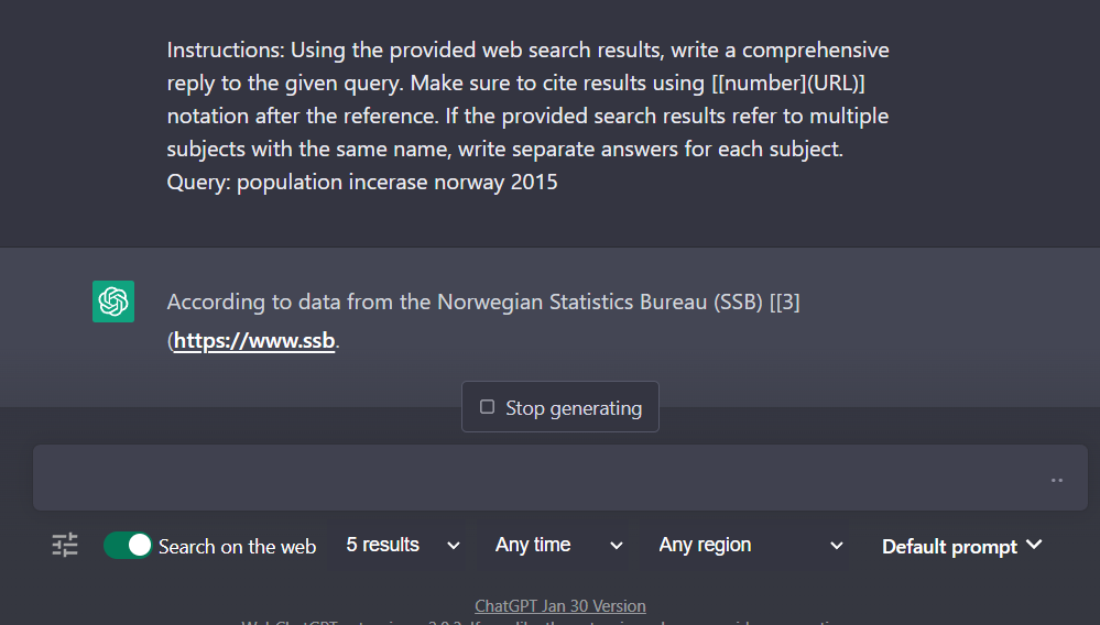 How To Show ChatGPT Web-References for Answers! — Tech How
