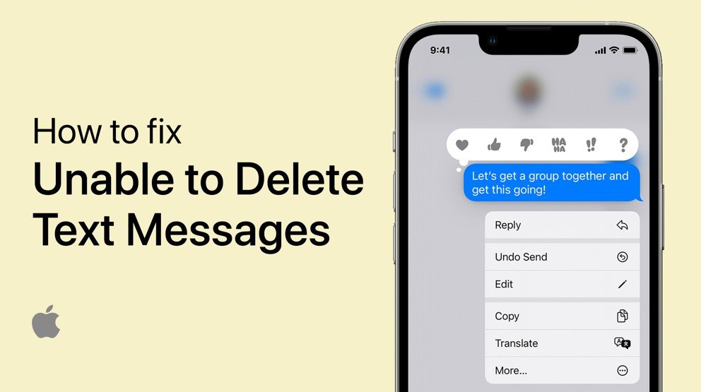 Unable To Delete Text Messages on iPhone Fix — Tech How