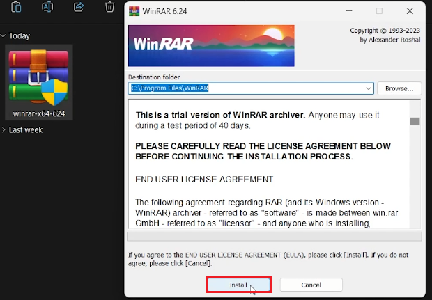 How To Install and Use WinRAR on Windows 10/11 — Tech How
