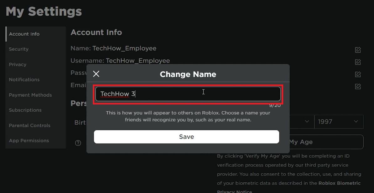 How To Put Spaces in Display Name on Roblox - Easy Guide — Tech How