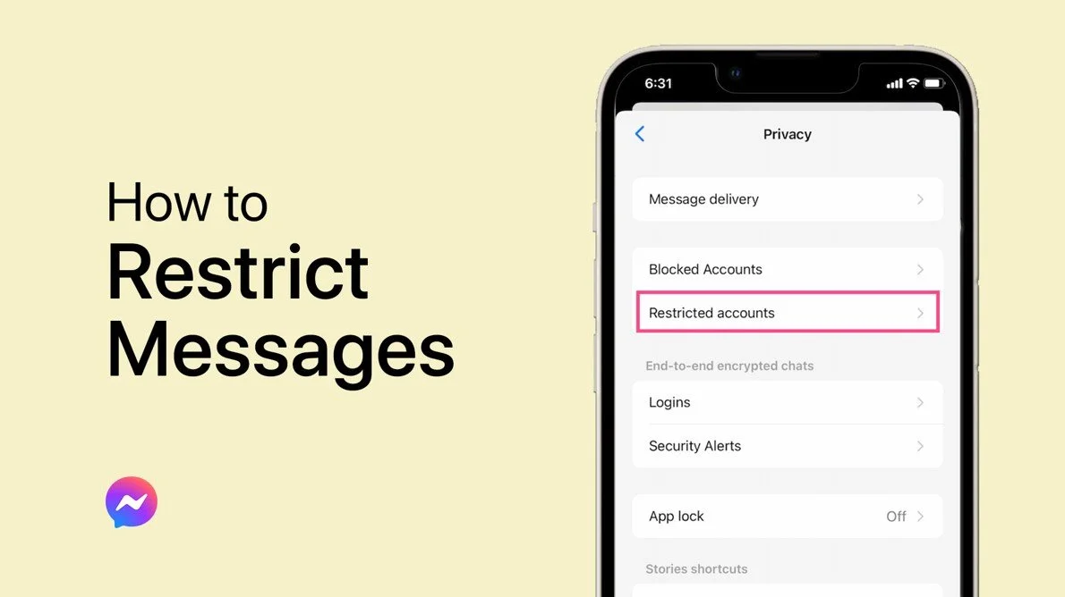 How To Restrict Messages - Facebook Messenger — Tech How