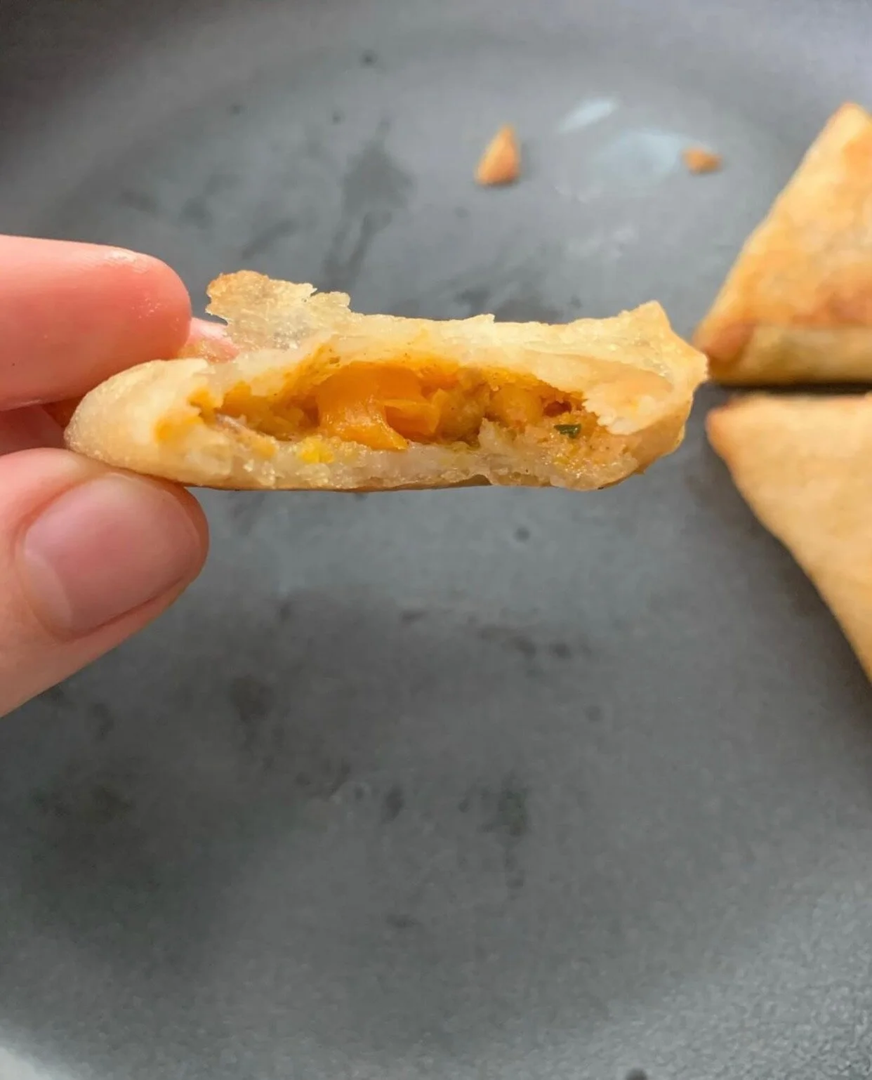 Mini Spicy Pumpkin Samosas — Mrs. Trader Joe's