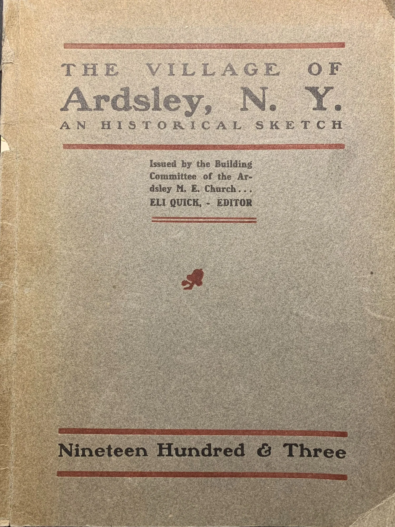 Books on Ardsley History | Ardsley Historical Society