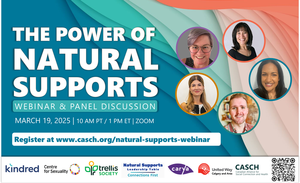 What are Natural Supports? Webinar and Panel Discussion — Canadian ...