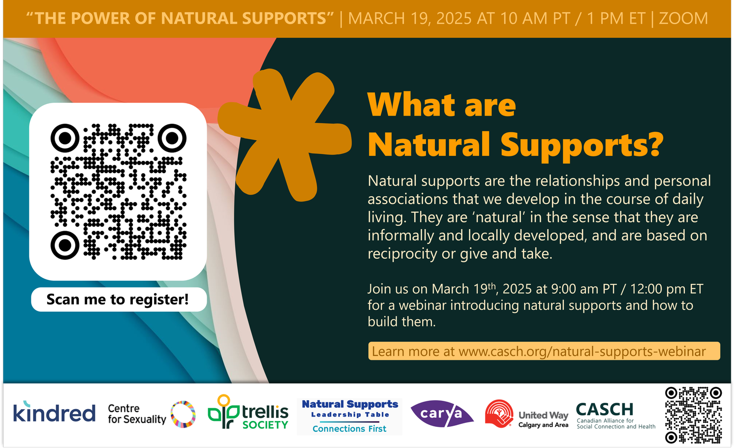 What are Natural Supports? Webinar and Panel Discussion — Canadian ...