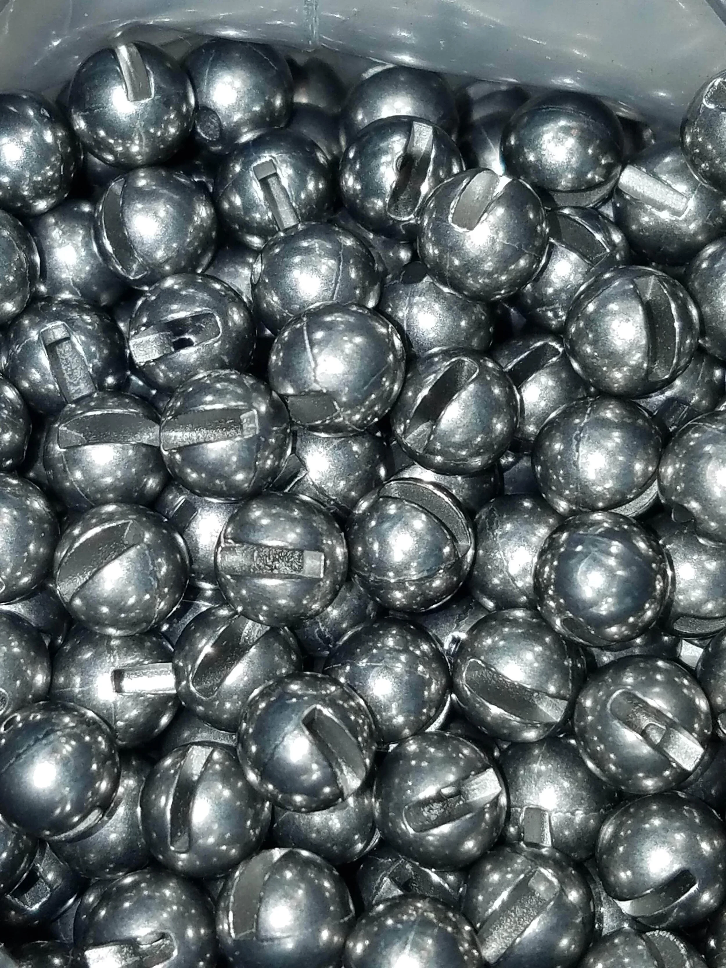 Unpainted Teardrop Tungsten Jigs 3mm 4mm 5mm 6mm 7mm 8mm 10-Piece ...