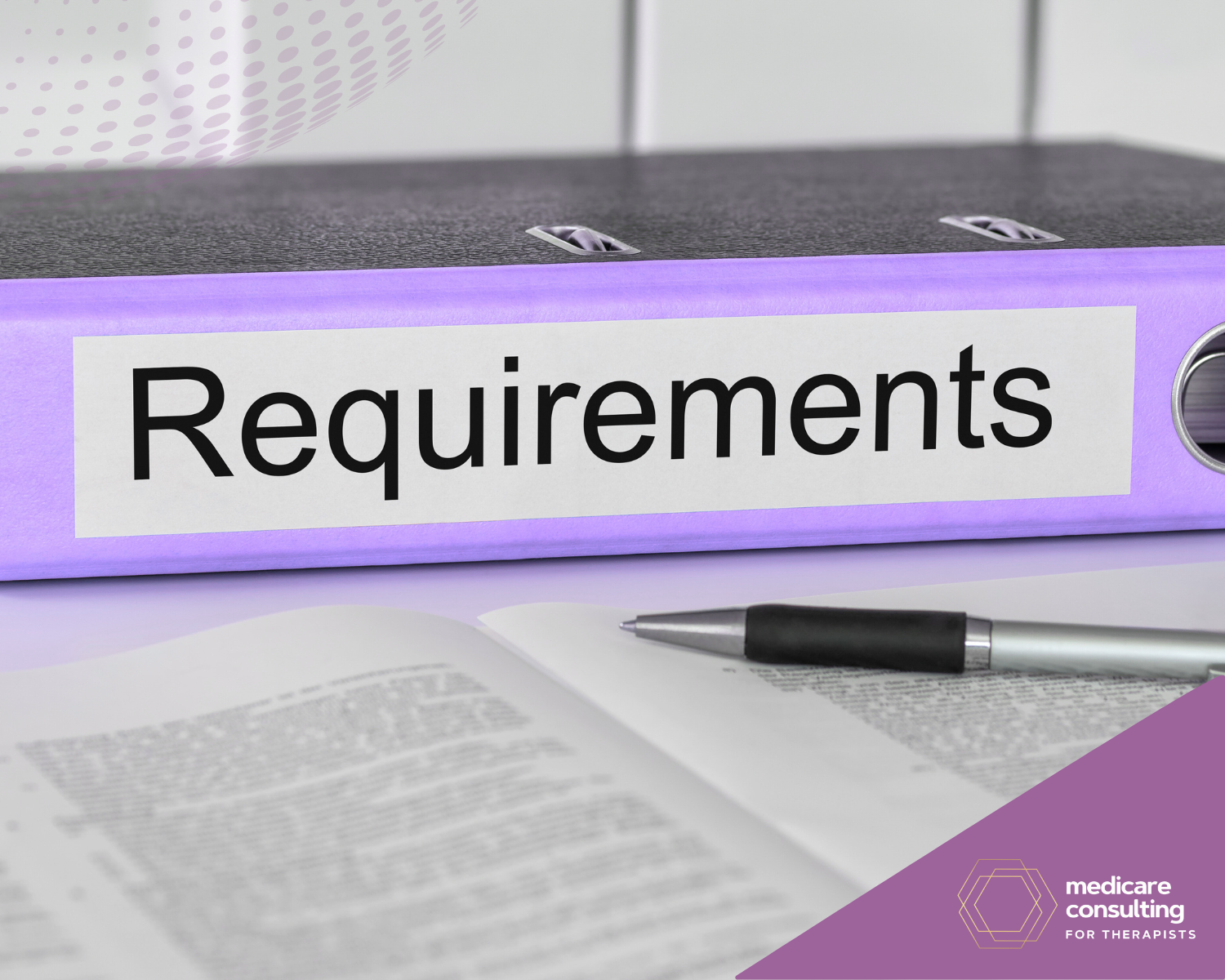 Medicare Credentialing 101 - Requirements for Therapists — Medicare ...