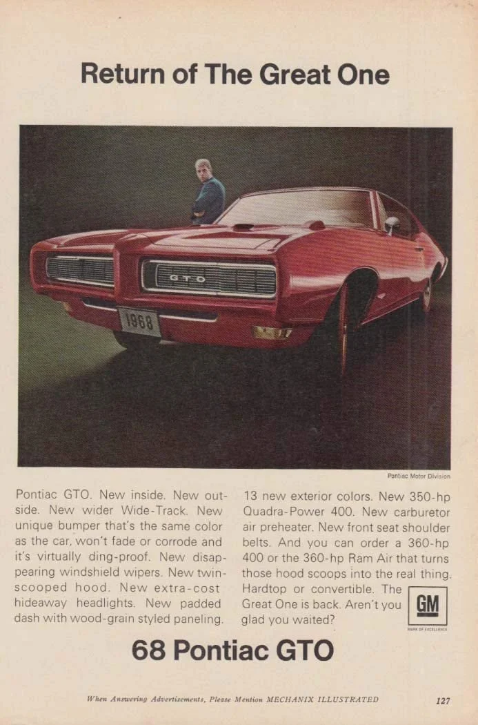 1968 Pontiac GTO — GTO Association of America