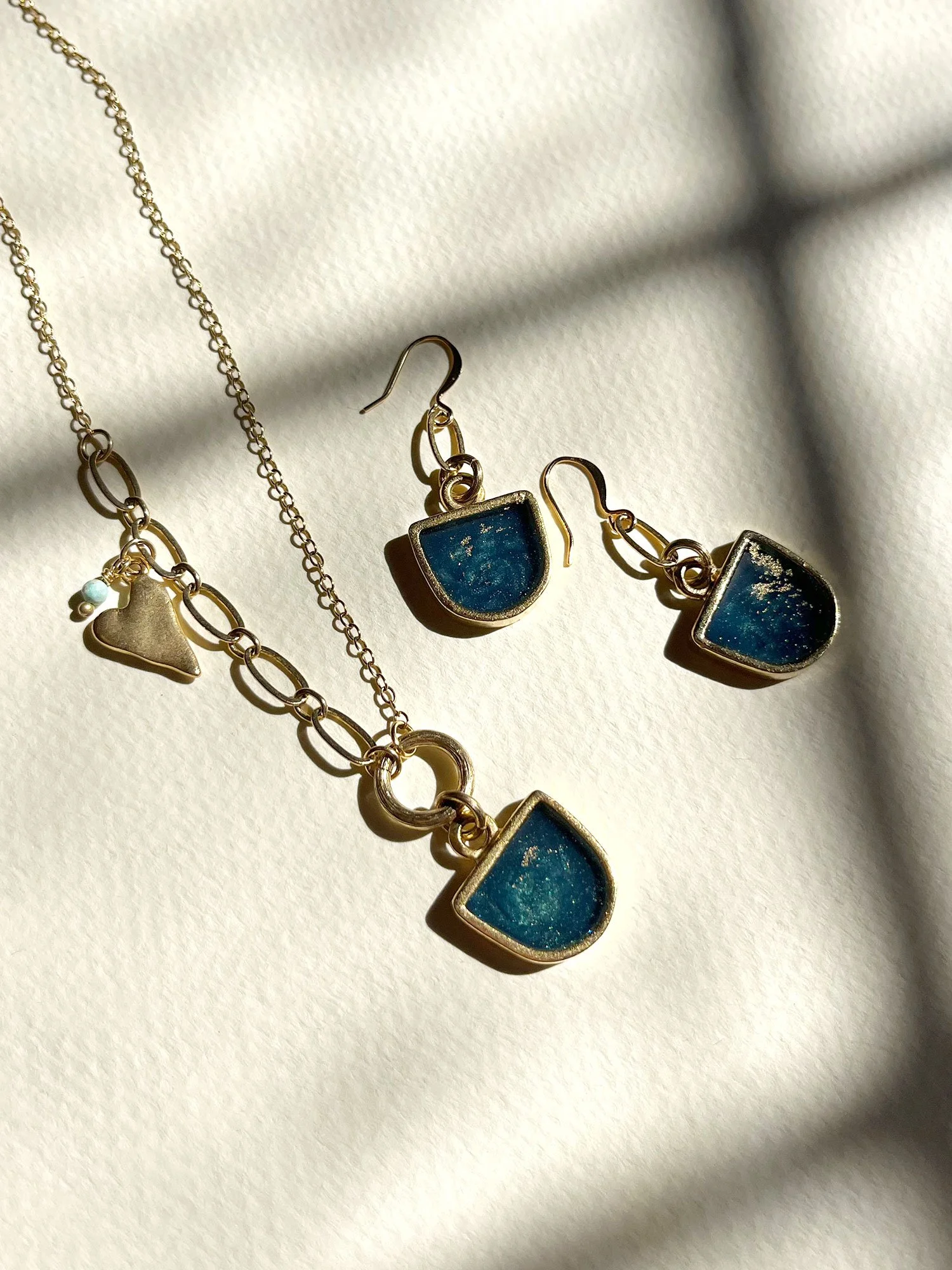 Dominique Earrings - 24K Gold Plated Everyday Earrings — Faith and Rhia ...