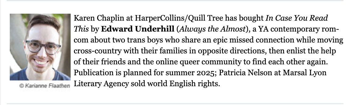 books — edward underhill