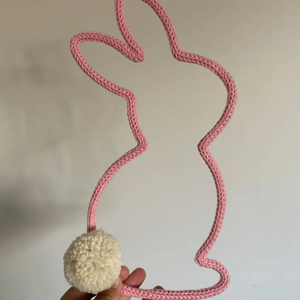Knitted Wire Bunny — Jake + Co