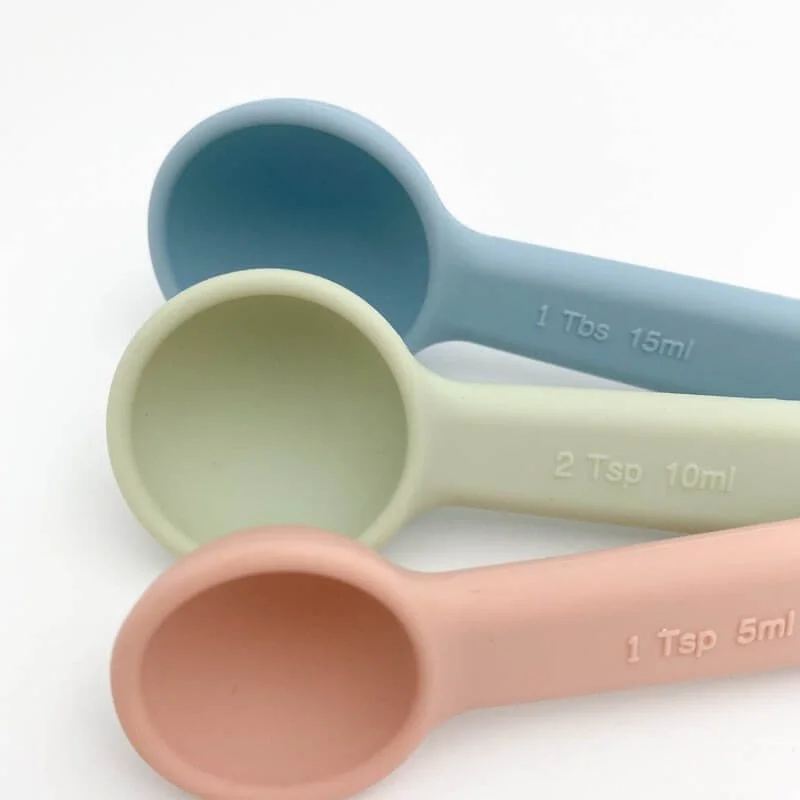 Petite Eats Silicone Measuring Spoons — Jake + Co