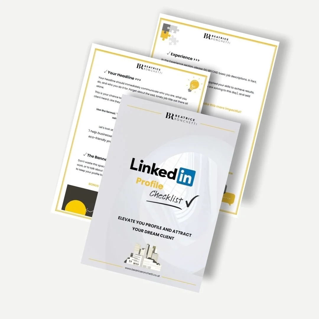 Free LinkedIn Profile Checklist