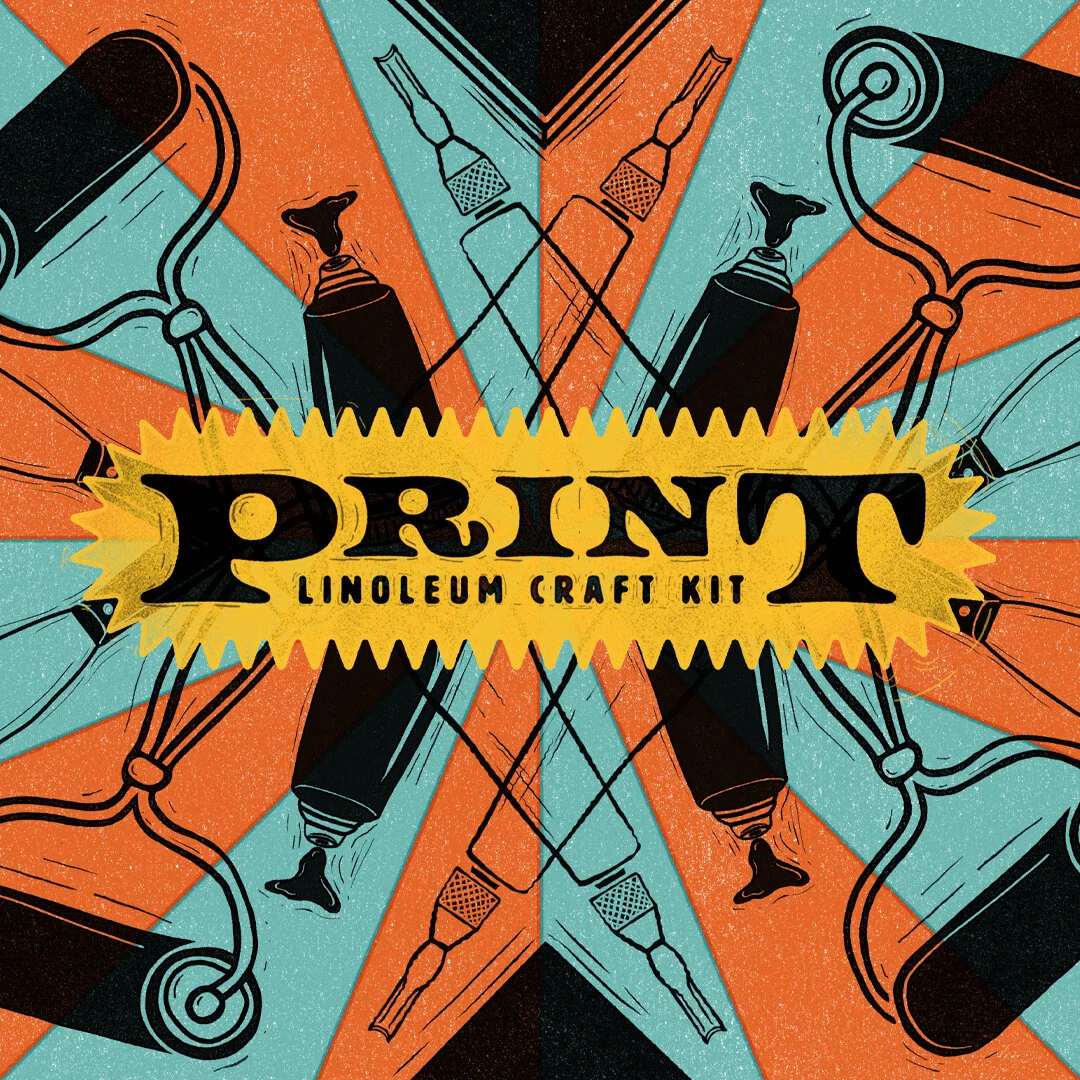 Print Linoleum Craft Kit — Mary Boyer Design