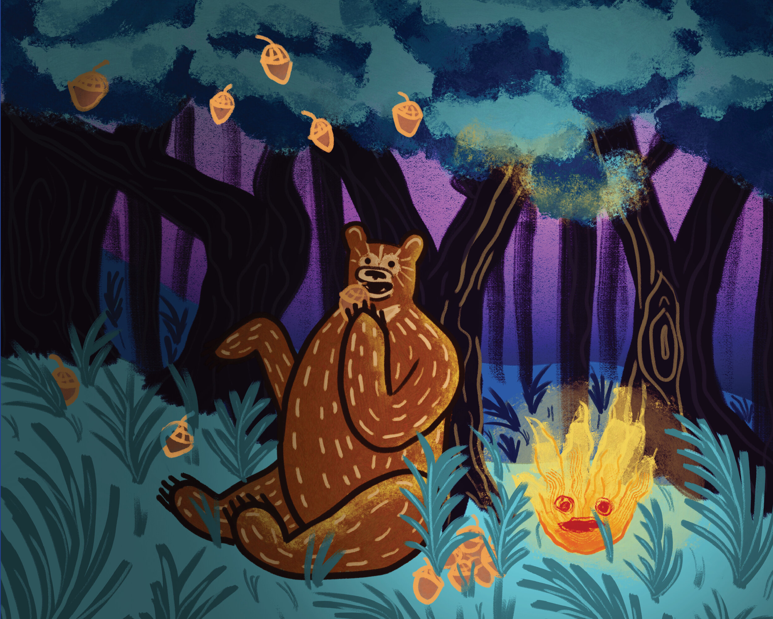 Feeding Fire: Children's Book — Mary Boyer Design