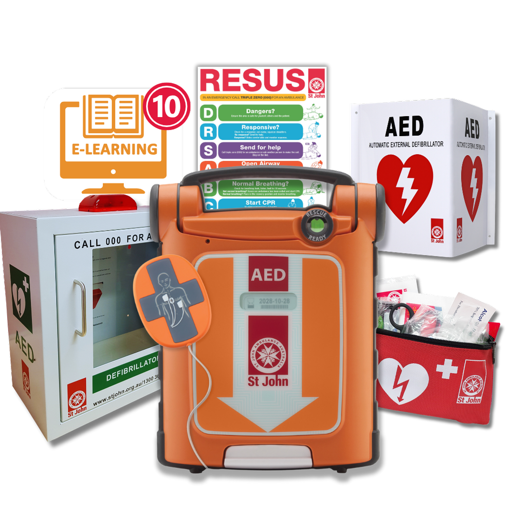 St John Defibrillators