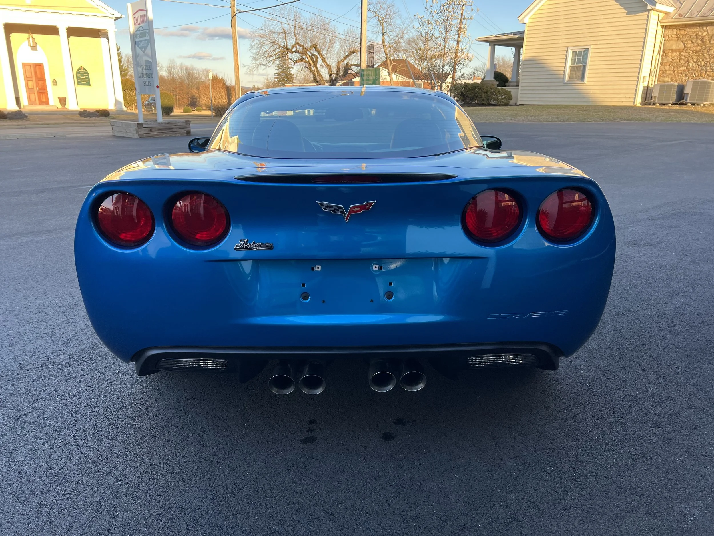 2009 Chevy Corvette - Blue 9109 — Callaway Classics - Classic Cars and ...