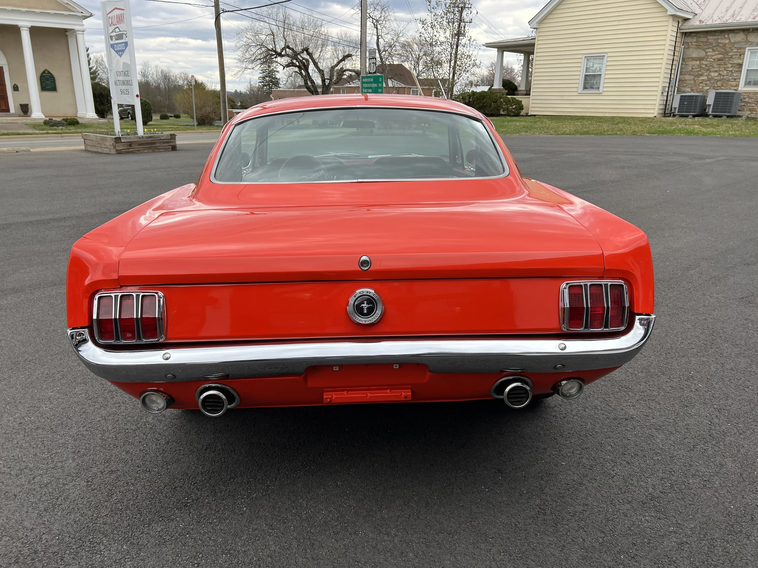 1965 Ford Mustang Fastback - Orange 9540 — Callaway Classics - Classic ...