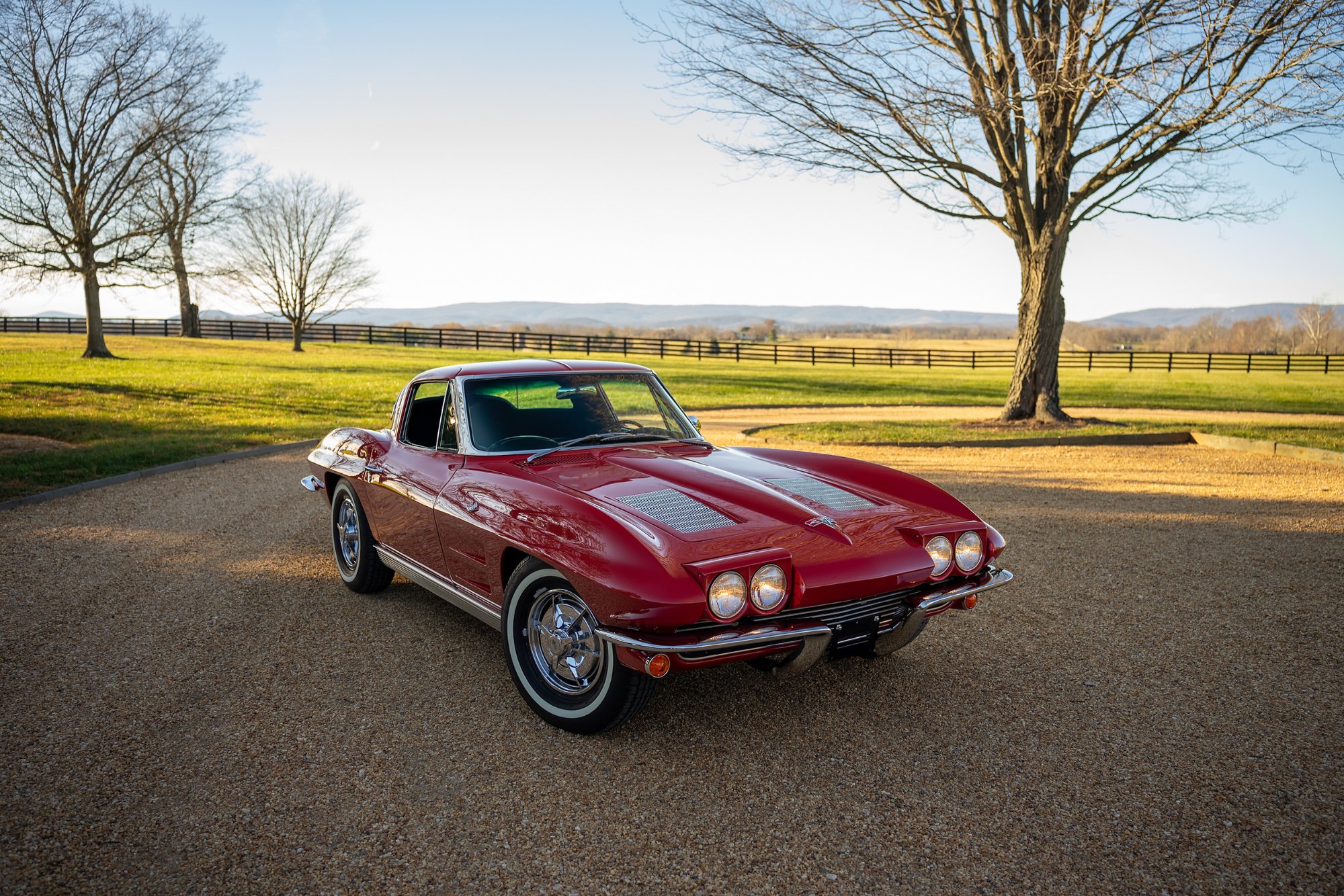 1963 Chevrolet Corvette - Red 1014 — Callaway Classics - Classic Cars ...