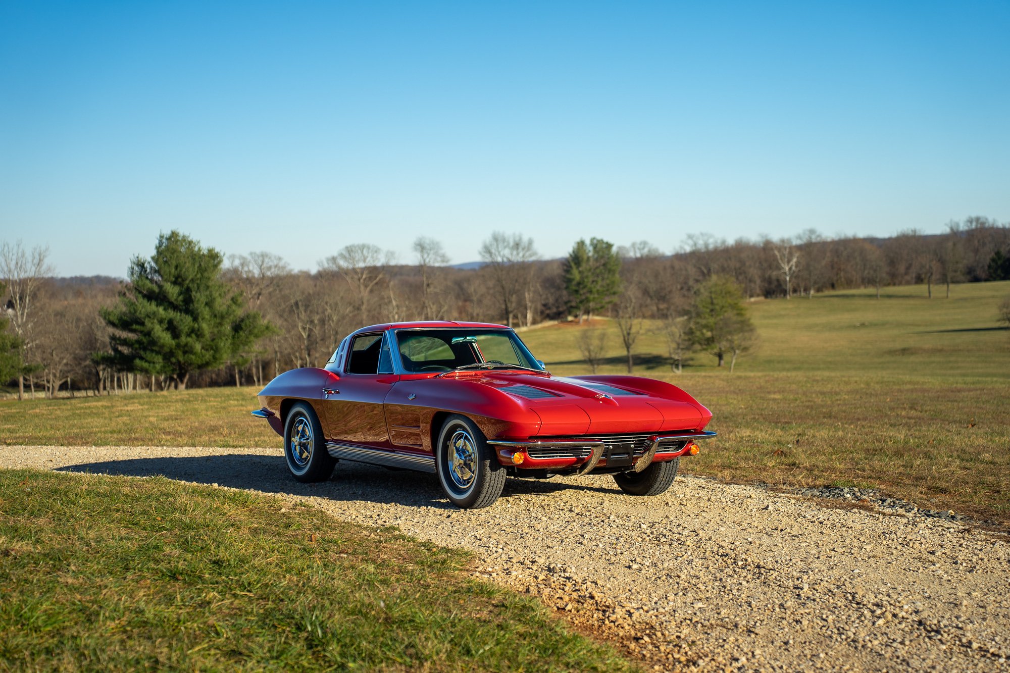 1963 Chevrolet Corvette - Red 1014 — Callaway Classics - Classic Cars ...